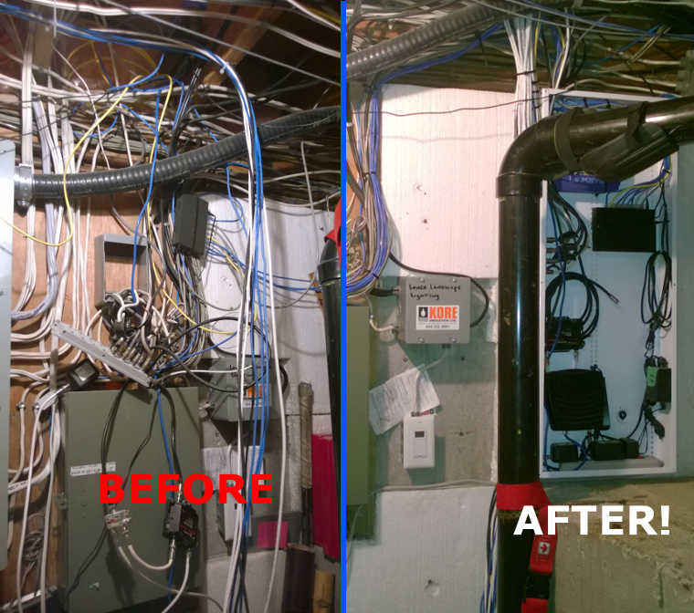 Low Voltage Wiring Gallery by KRU | Home Automation Portfolio | West ...